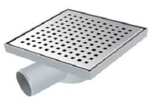 ΣΙΦΩΝΙ ΔΑΠΕΔΟΥ 15Χ15 CM Φ40 ΙΝΟΧ ΜΕ ΠΛΑΙΣΙΟ for only 6.77